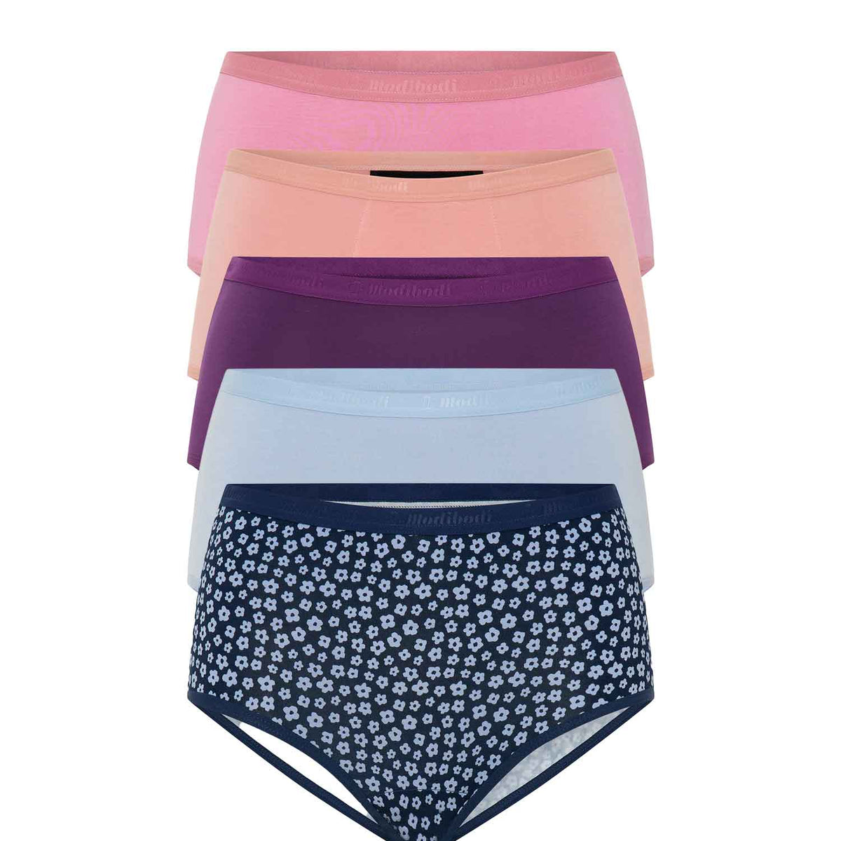 Sweat Proof Classic Full Brief Everyday Bundle Pack in Clover Daze ...