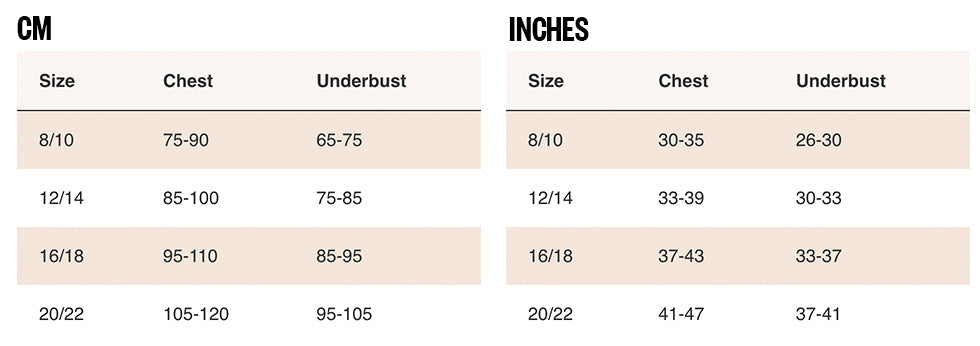 Size Guide – Modibodi UK